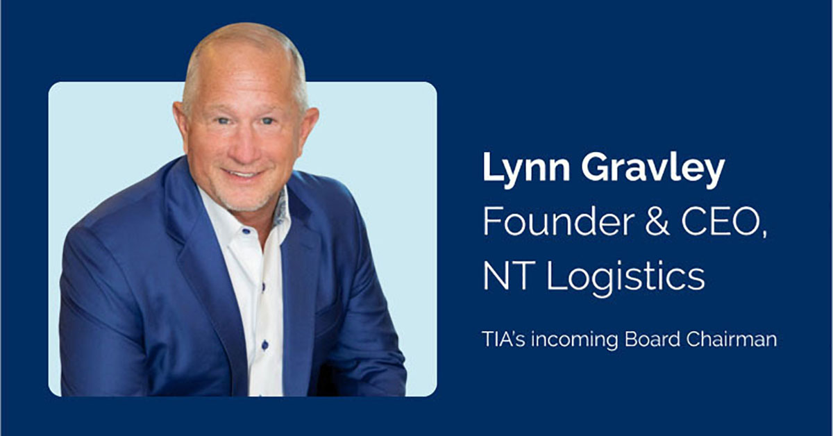 NT Logistics CEO Lynn Gravley Reflects on 24 Years With TIA